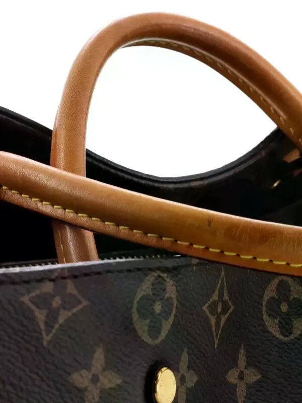 LOUIS VUITTON Montaigne Gm Monogram Canvas Tote Bag