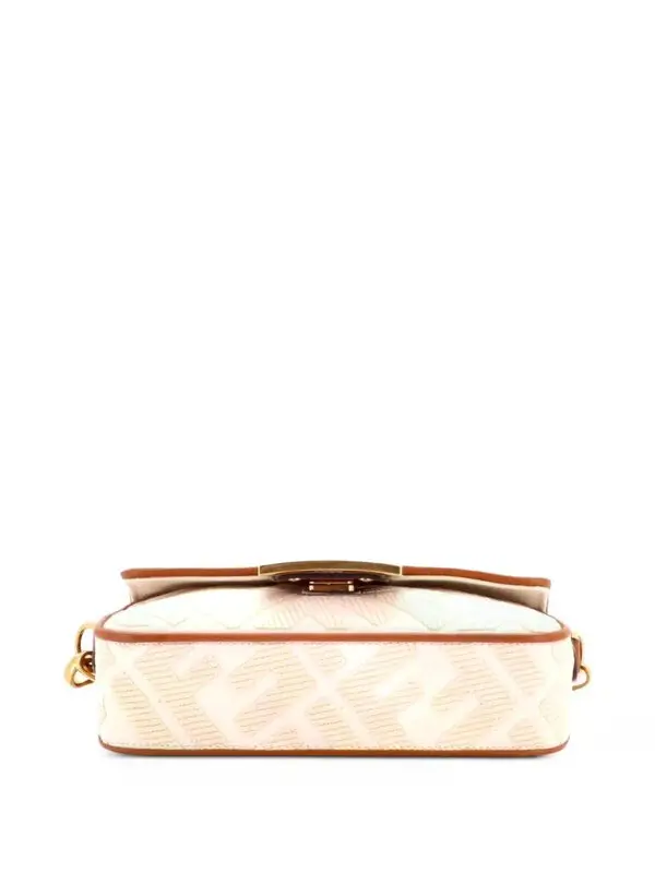 Fendi Baguette Nm Bag Zucca Embroidered Canvas Mini