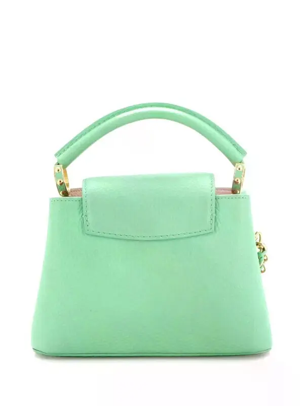 LOUIS VUITTON Braided Chain Capucines Mini Bag