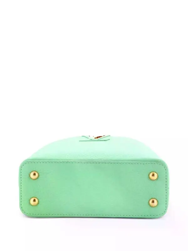 LOUIS VUITTON Braided Chain Capucines Mini Bag