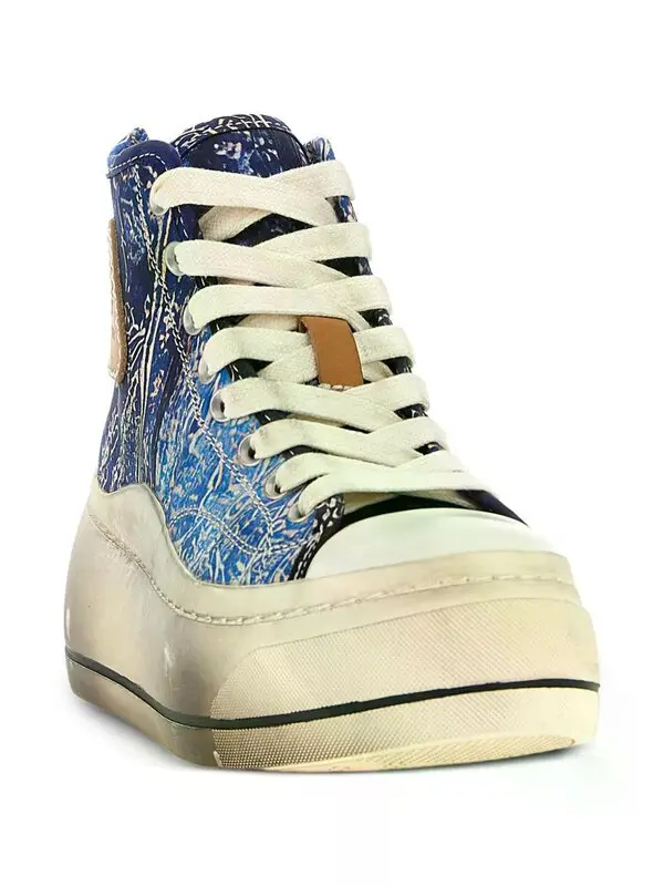 R13 Kurt Bandana Platform Sneakers