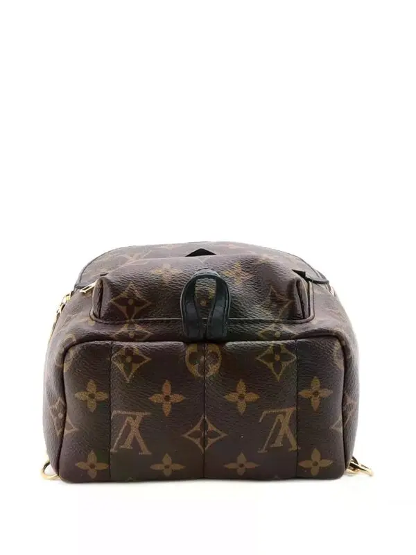 LOUIS VUITTON Palm Springs Monogram Canvas Mini Backpack - Brown