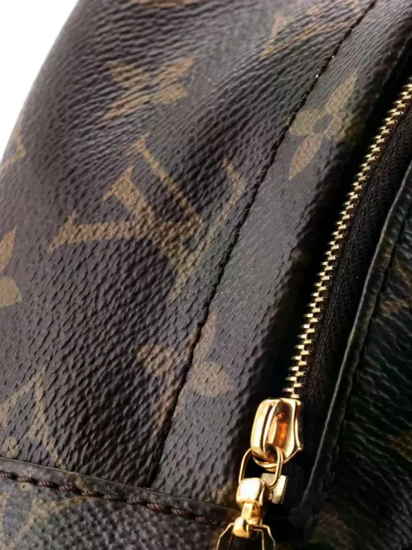 LOUIS VUITTON Palm Springs Monogram Canvas Mini Backpack - Brown