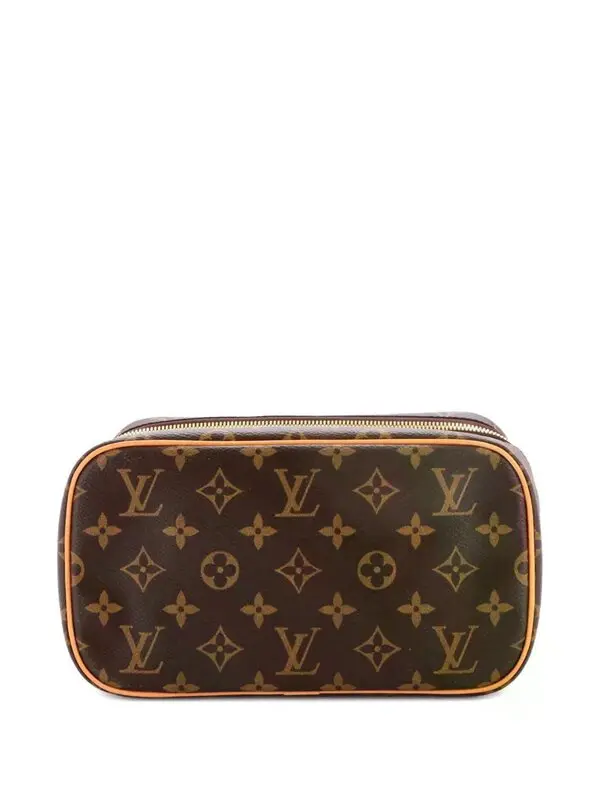 LOUIS VUITTON Vanity Case Monogram Canvas Bb Pouch