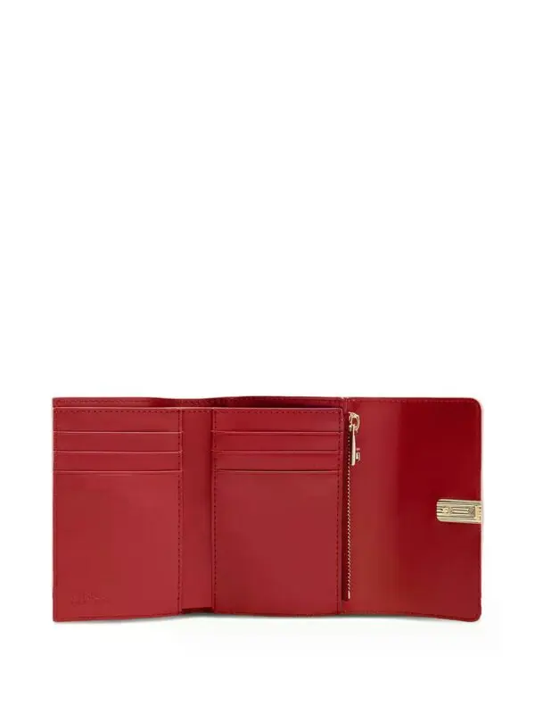Furla Compact S Embossed Wallet - Pink