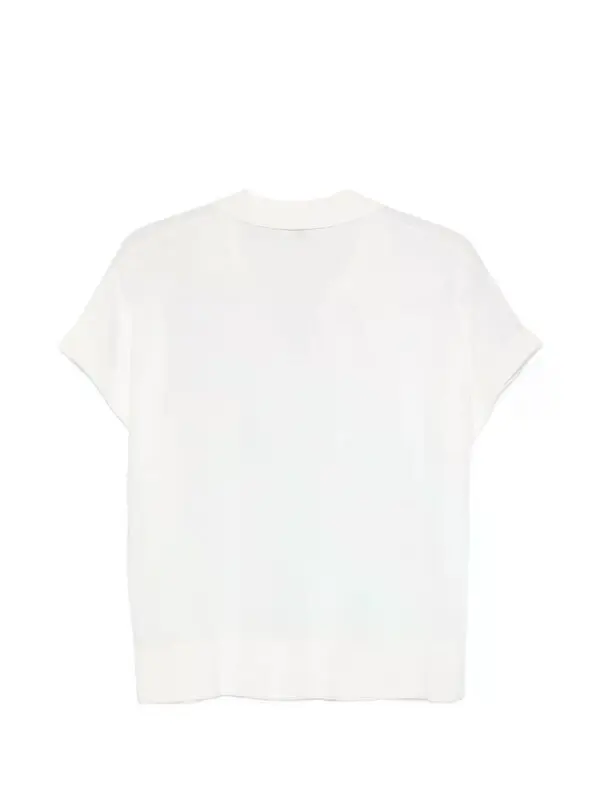 Aspesi V-neck Short-sleeve Top