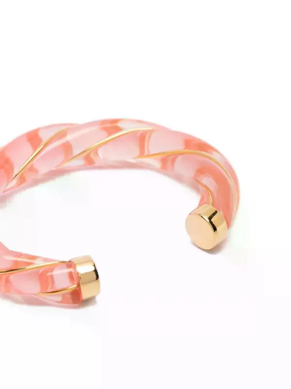 AURÉLIE BIDERMANN Diana Twisted Cuff Bracelet - Pink