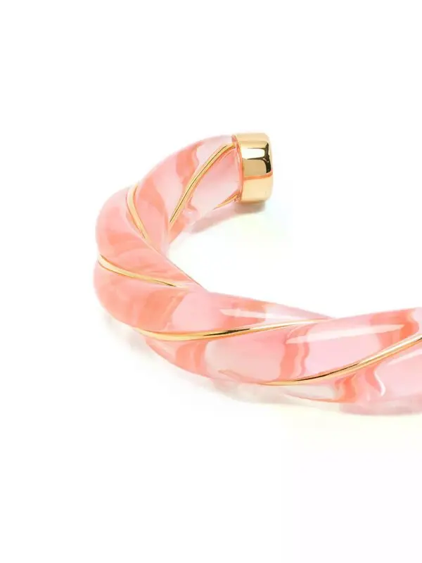AURÉLIE BIDERMANN Diana Twisted Cuff Bracelet - Pink