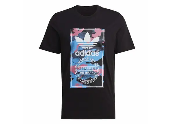 Adidas Graphic Camo Tee Shirt