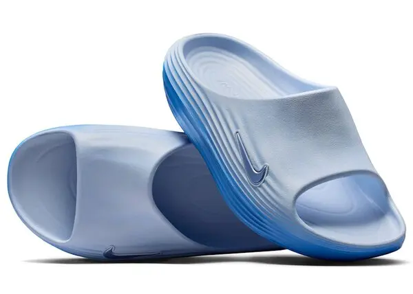 Nike Reactx Rejuven8 Slides - Hydrogen Blue/blue Crystal