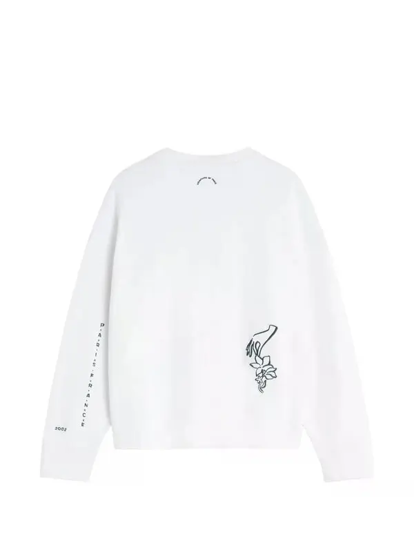 Maison Kitsuné Floral Print Sweatshirt