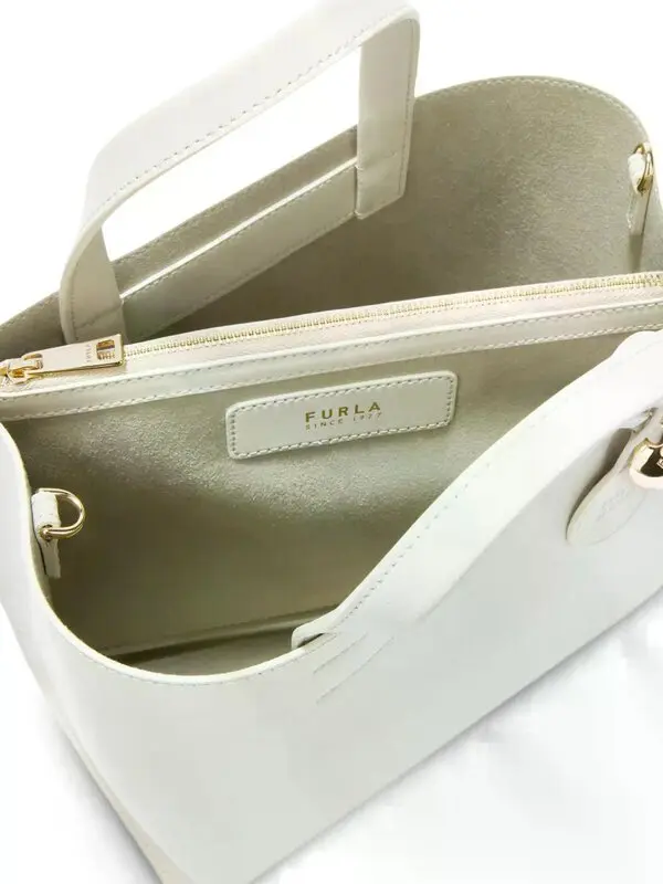 Furla Ball Charm Tote Bag - White