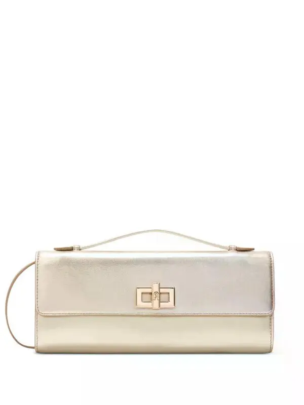 Furla Top-handle Clutch - Gold