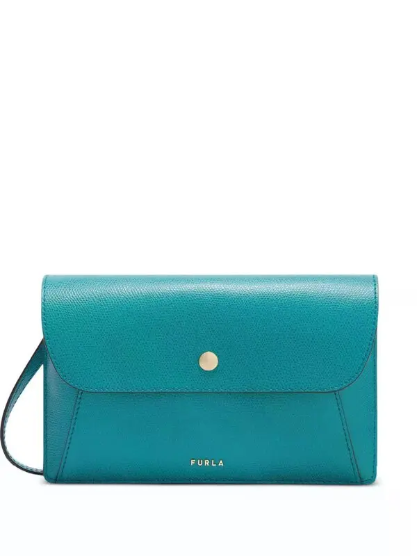Furla Lea Turn-lock Clutch - Blue
