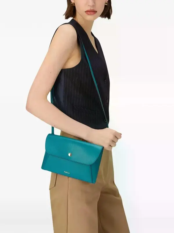 Furla Lea Turn-lock Clutch - Blue