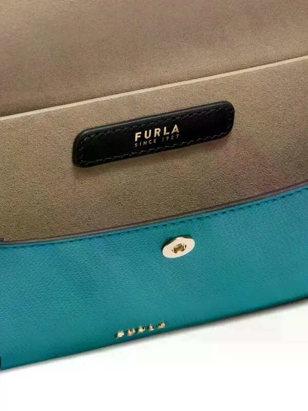 Furla Lea Turn-lock Clutch - Blue