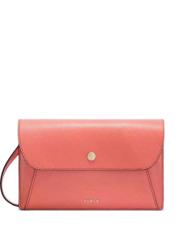 Furla Lea Flap Clutch - Pink