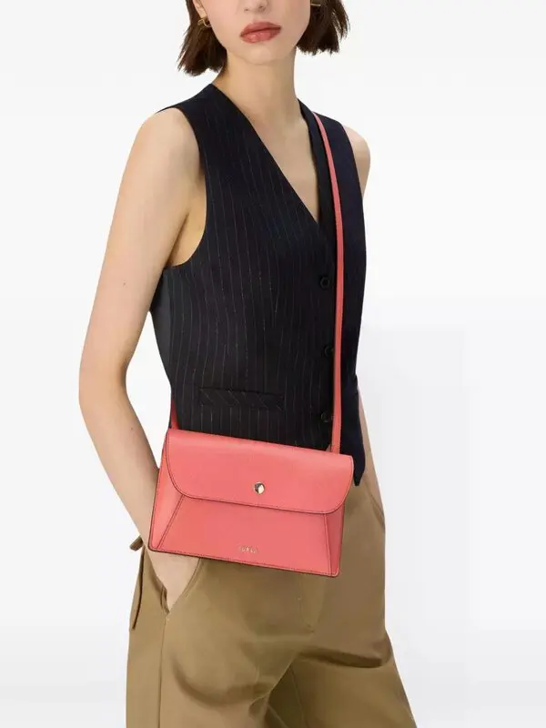 Furla Lea Flap Clutch - Pink