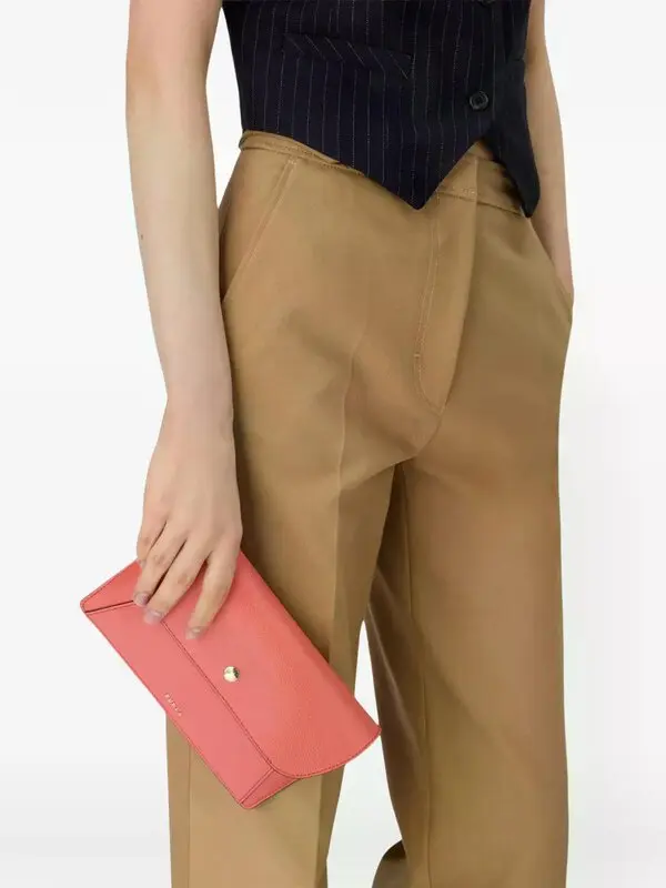Furla Lea Flap Clutch - Pink