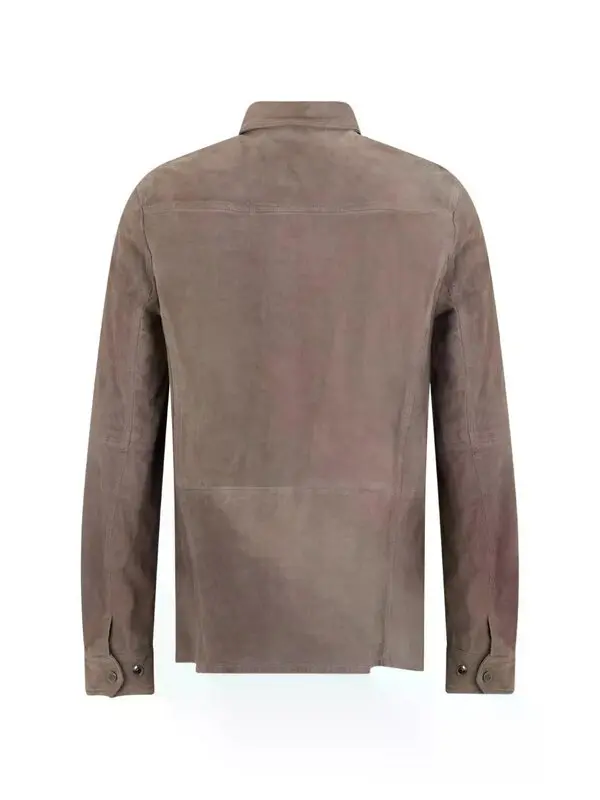 MOORER Pocket Overshirt - Neutrals
