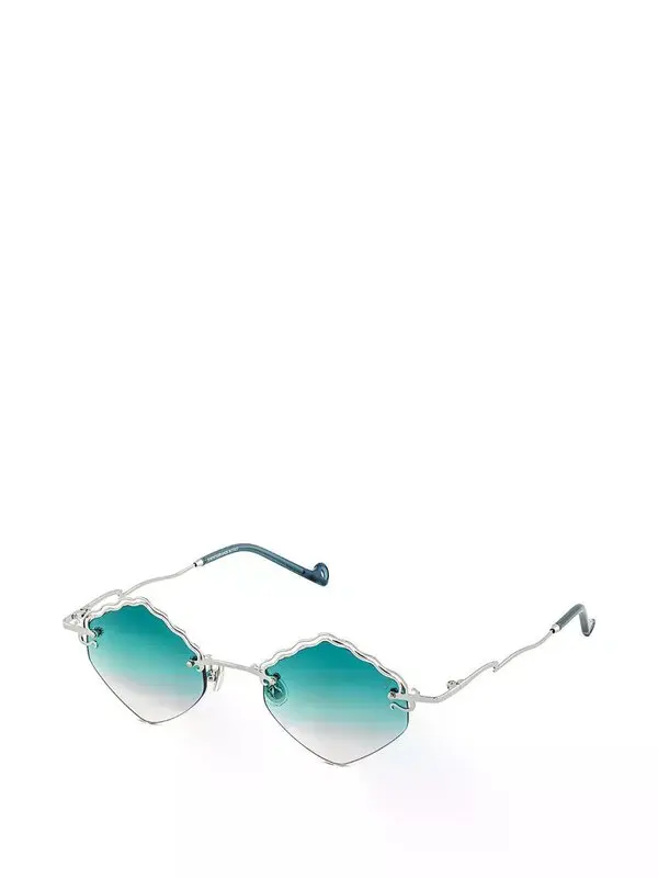EYEPETIZER Seine Scalloped-edges Sunglasses
