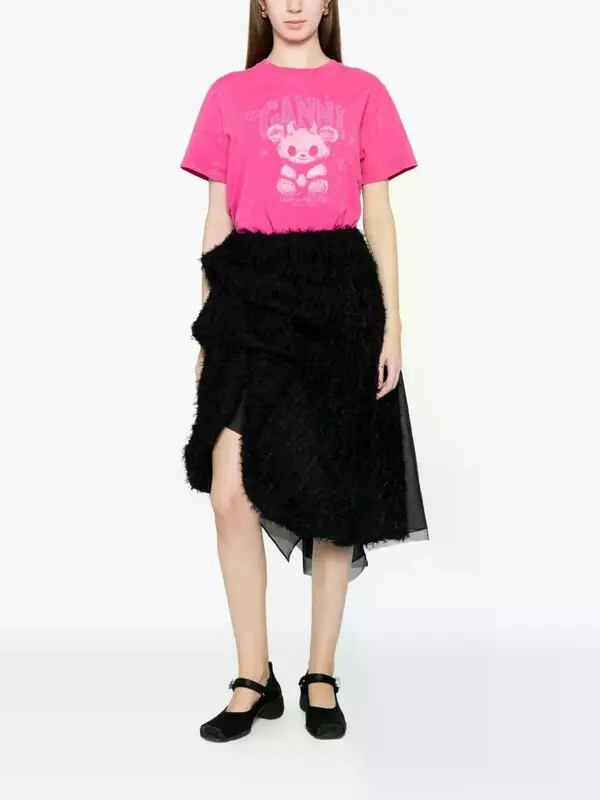 GANNI Graphic T-shirt