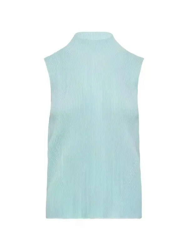 CFCL Portrait Ribbed High Neck Top
