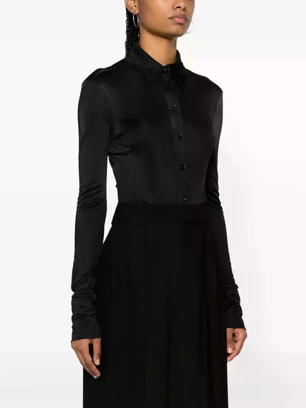 Sportmax Long-sleeve Buttoned Shirt
