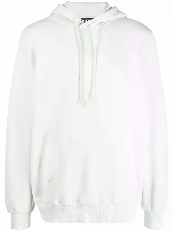 DIESEL® Embroidered Motif Hoodie - Grey