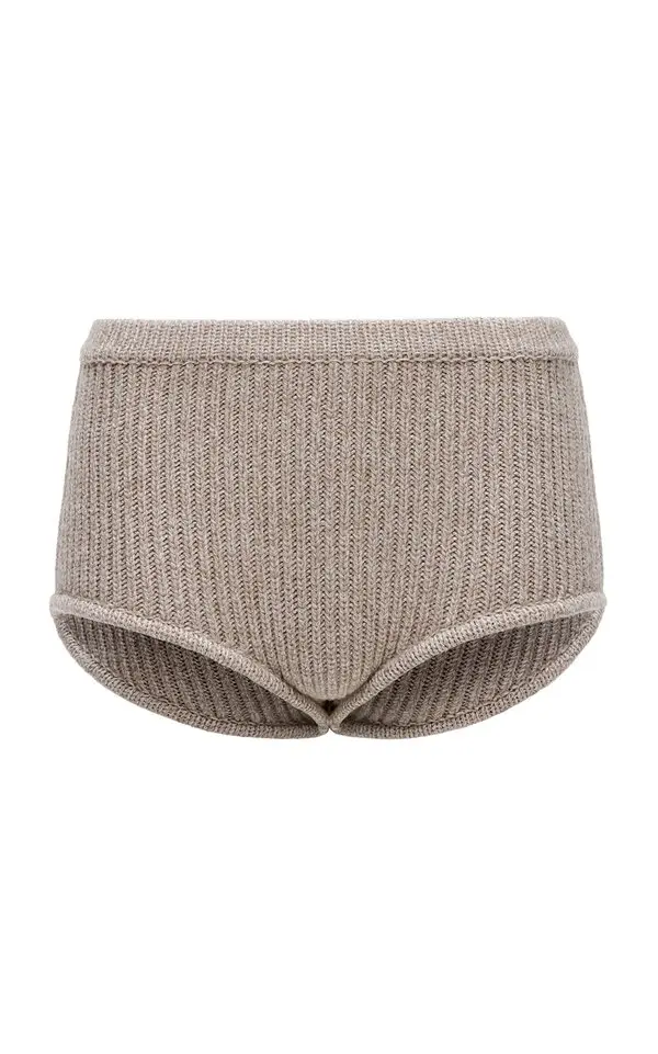 Magda Butrym Knit Wool Shorts