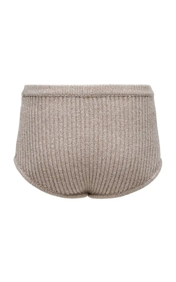 Magda Butrym Knit Wool Shorts