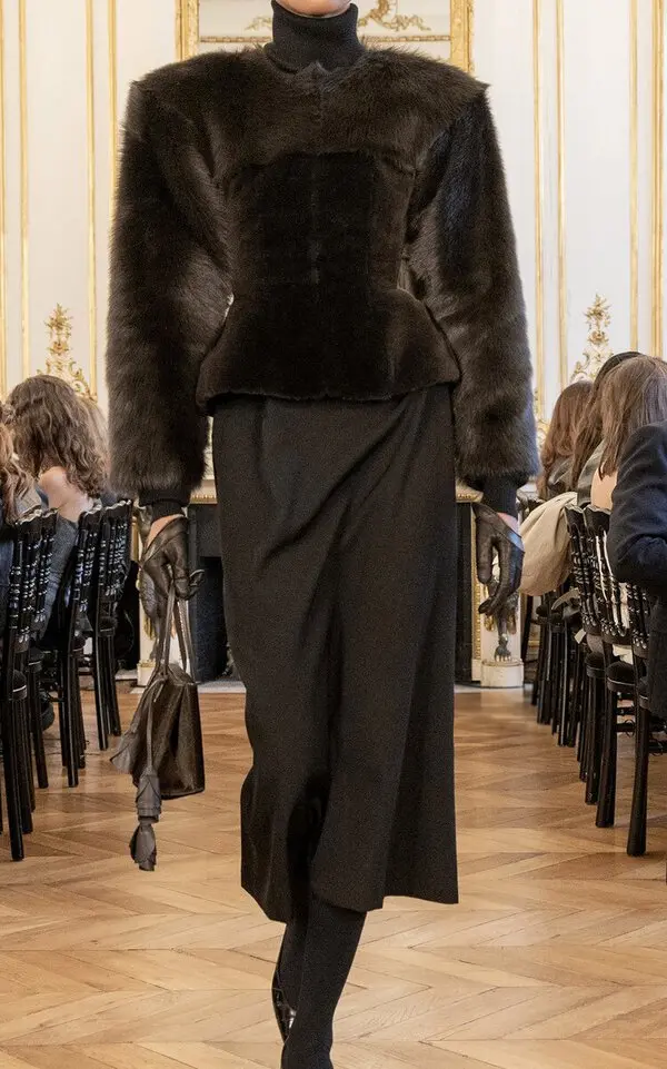 Magda Butrym Wool Midi Skirt