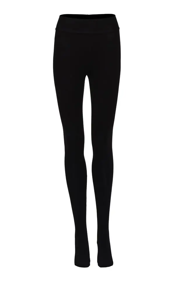 Magda Butrym Stretch-cotton Pants - Black
