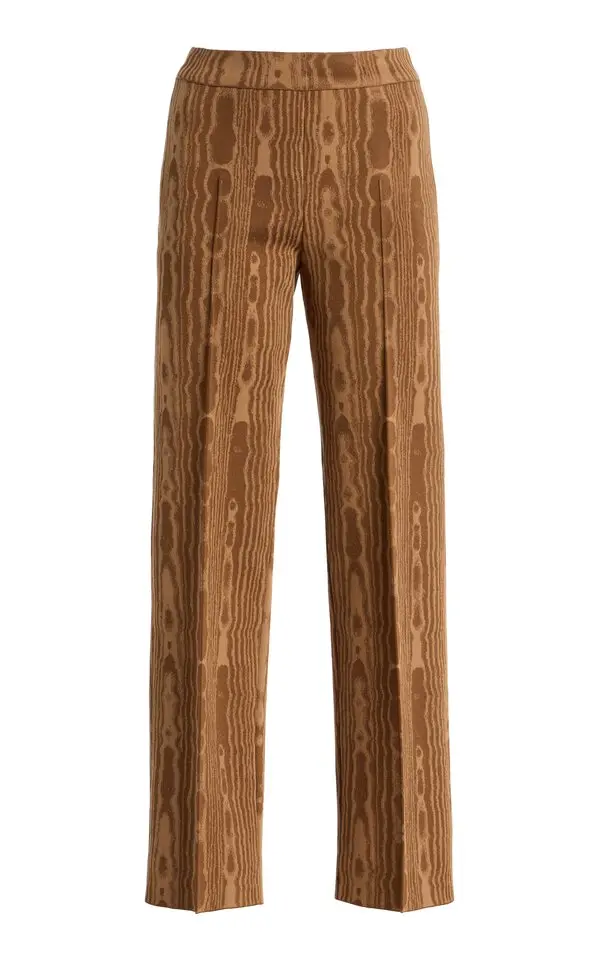 HIGH SPORT Louis Moire Cropped Pants