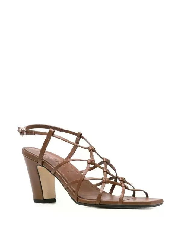 AeydĒ Acacia Heeled Sandals - Brown