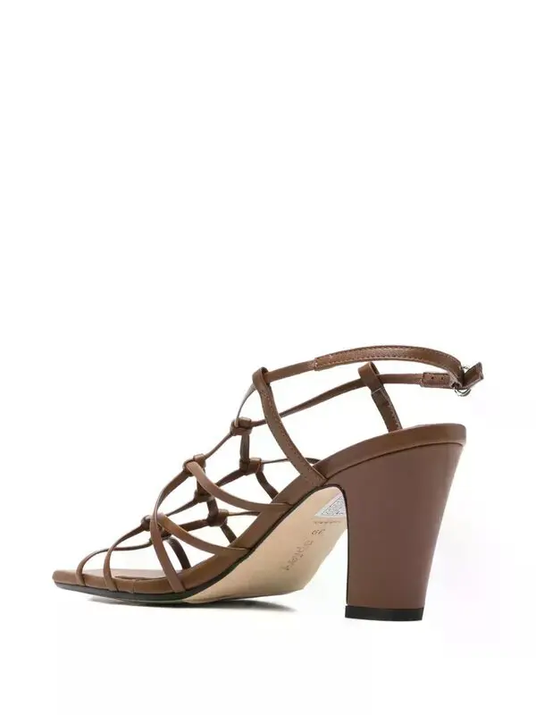 AeydĒ Acacia Heeled Sandals - Brown