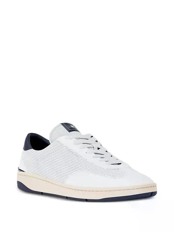 Michael Kors Perforated Leather Sneakers - White