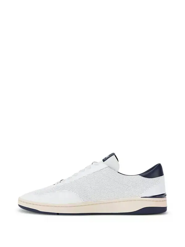 Michael Kors Perforated Leather Sneakers - White