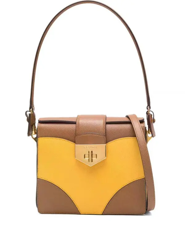 Prada Panelled Shoulder Bag