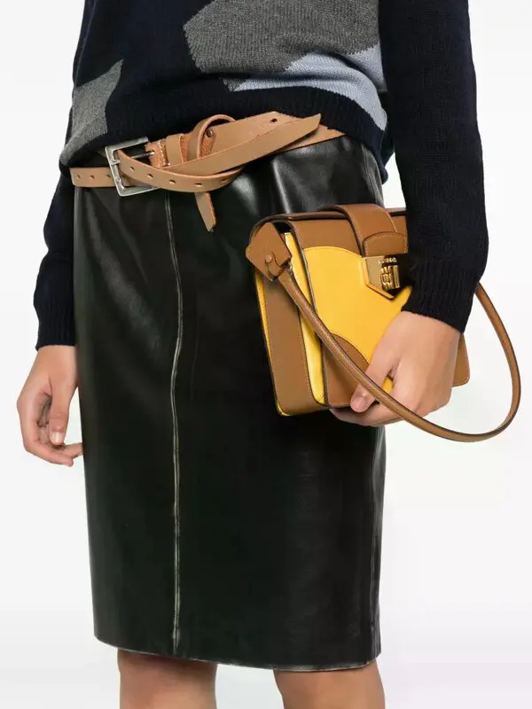 Prada Panelled Shoulder Bag