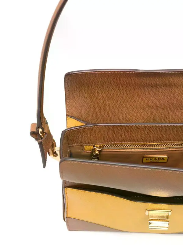 Prada Panelled Shoulder Bag