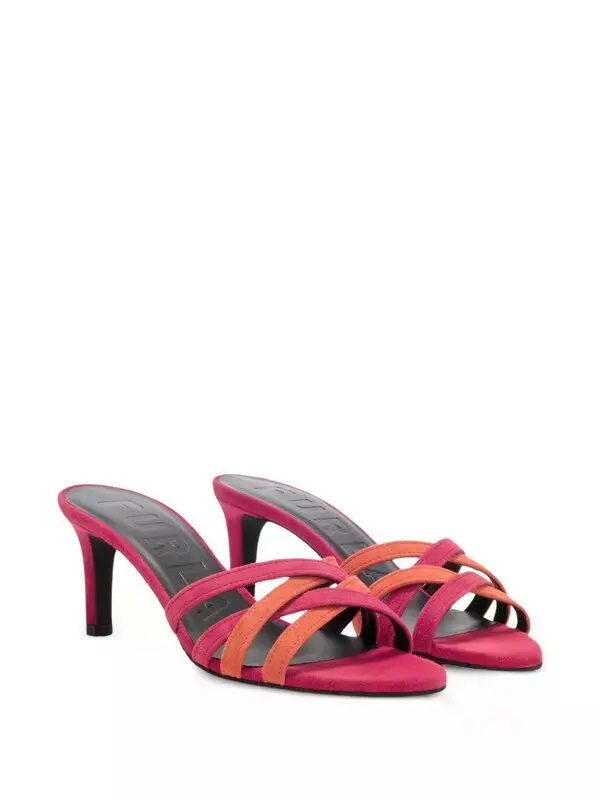 Furla Essential Crossover-strap Sandals - Pink