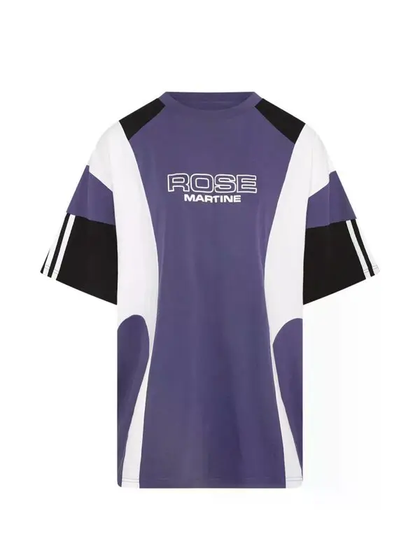Martine Rose Colorblock T-shirt - Purple