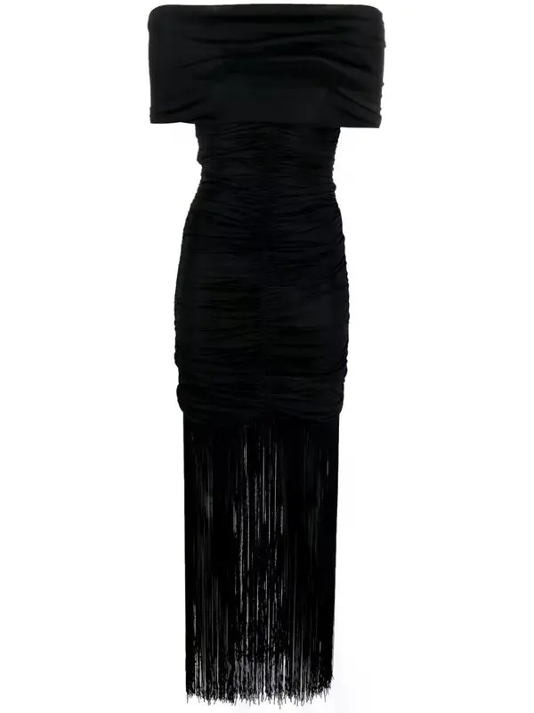 Khaite The Jacinta Fringed Dress