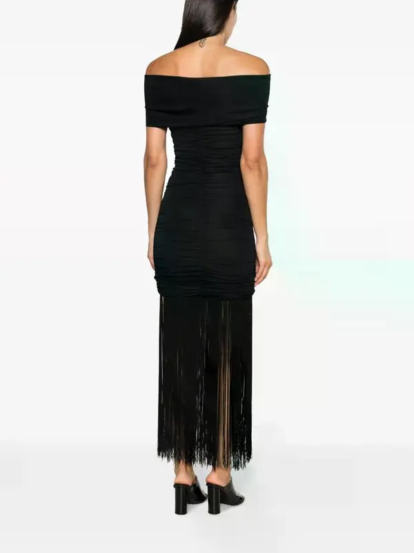 Khaite The Jacinta Fringed Dress