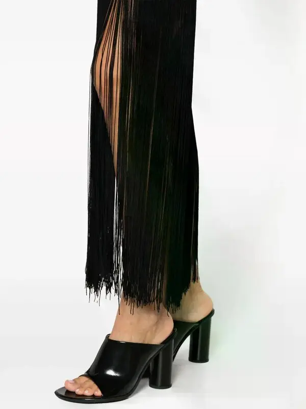 Khaite The Jacinta Fringed Dress