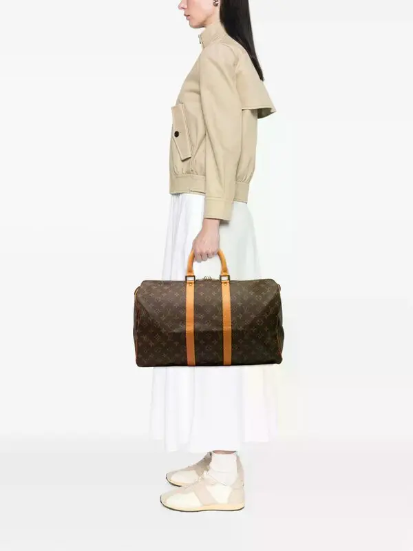 LOUIS VUITTON 1995 Monogram Keepall 45 Travel Bag