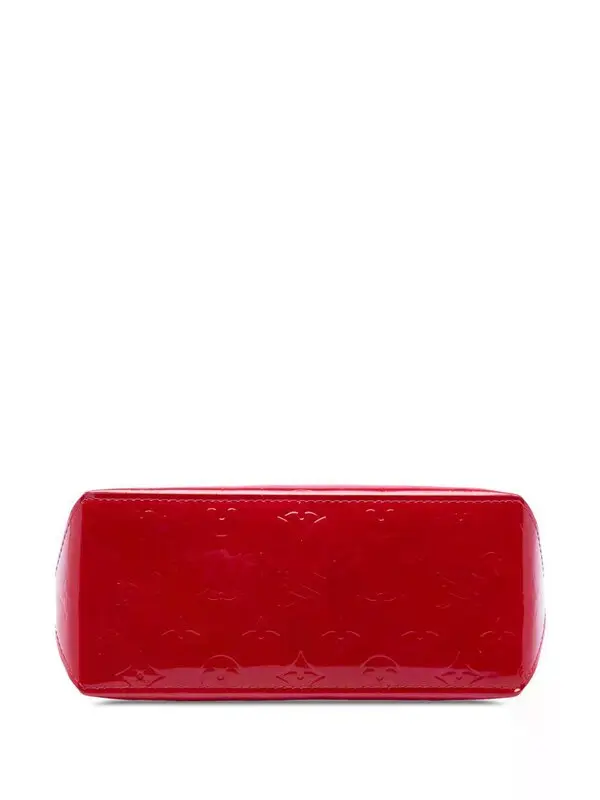 LOUIS VUITTON 2007 Monogram Vernis Reade Pm Handbag - Red