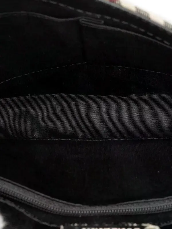 Burberry Nova Check Canvas Crossbody Bag