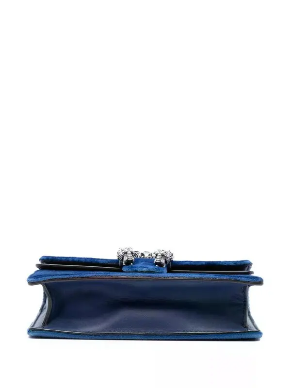 Gucci Mini Velvet Dionysus Crossbody Bag - Blue